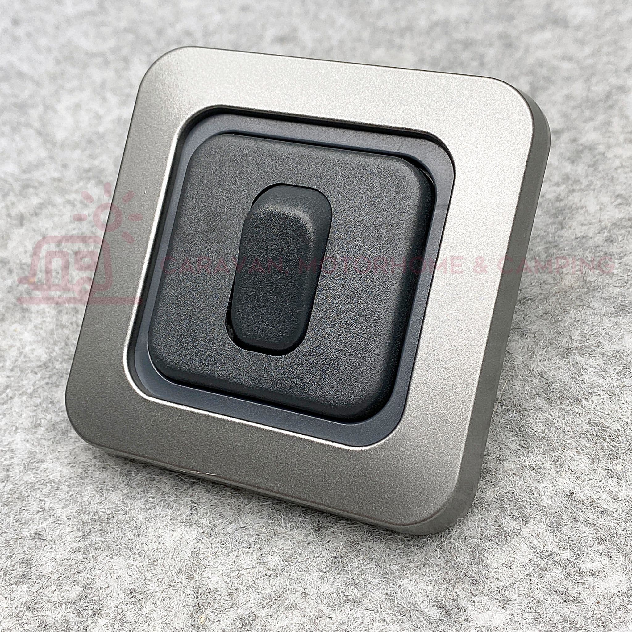 CBE C-Line 1-Way 1-Gang 12 - 250v Switch & Faceplate Gun Metal Grey ...